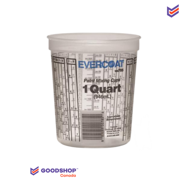 Graduated cup for mixing paint, Goodshop Canada