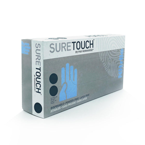 SURETOUCH series 300 - 340, 340, 350 Powder-free blue Nitrile gloves ...